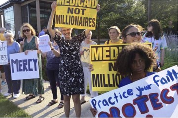 Bishops join protest of proposed Medicaid cuts