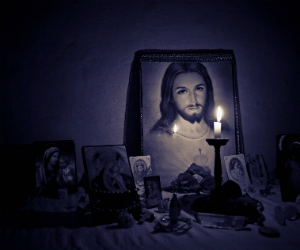 Portrait of an Angry Jesus