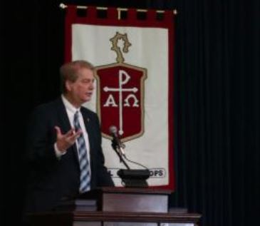 Bishop Carter calls on fellow bishops to trust in God to lead UMC