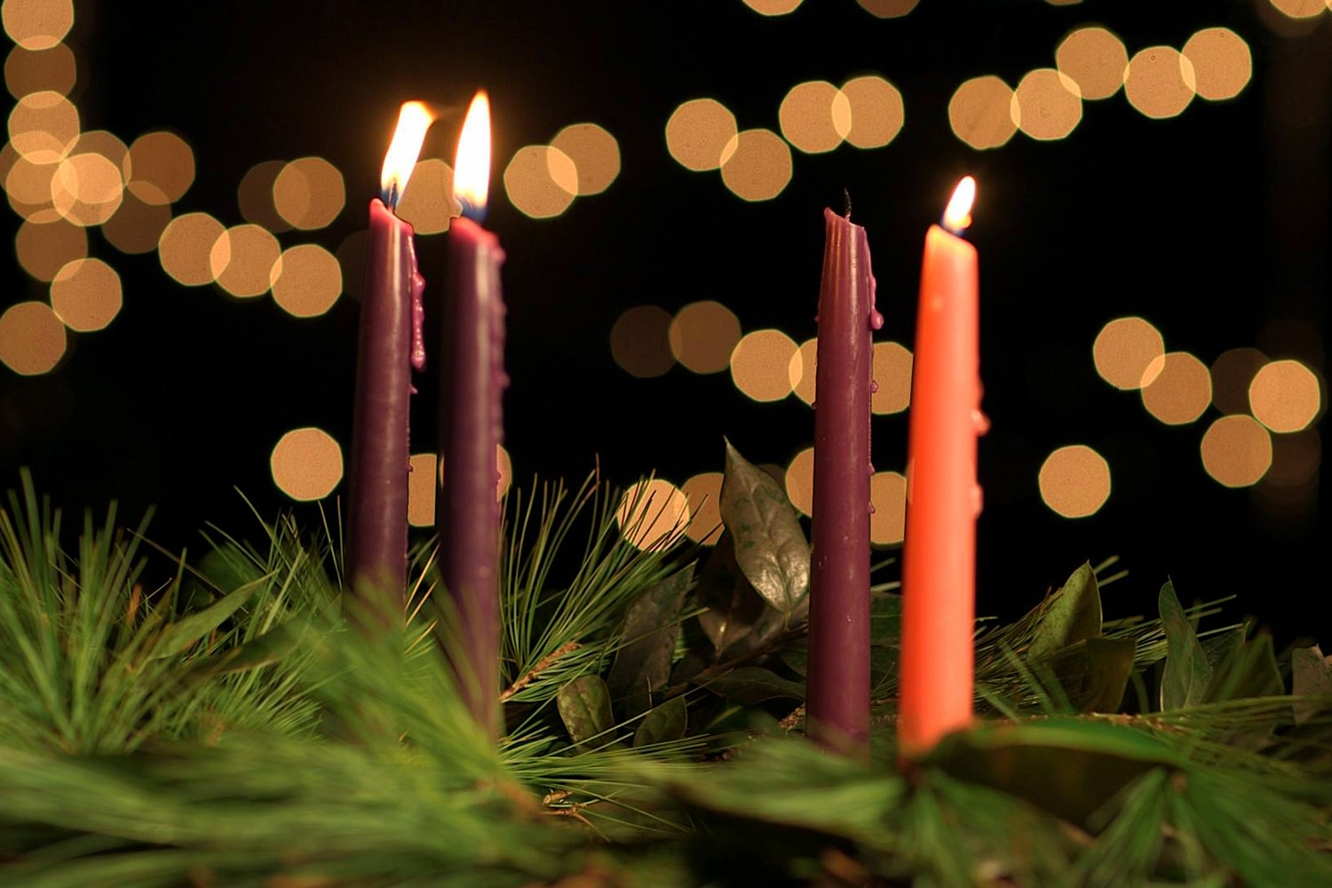 What do the candles in our Advent wreath mean? What do the candles in our Advent wreath mean?