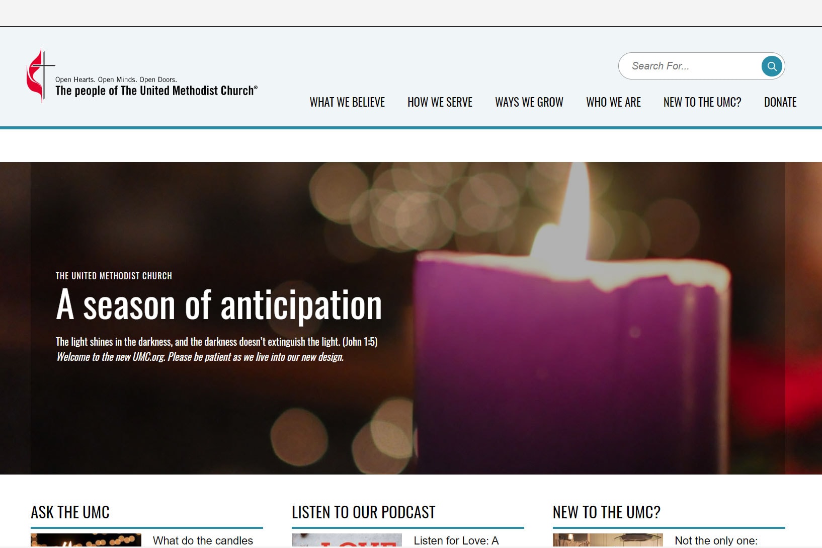 Five things to experience on the new UMC.org | The United Methodist Church