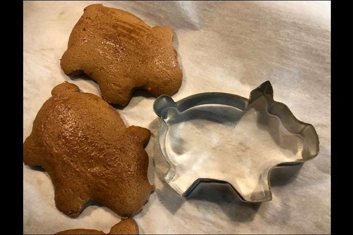 Mexican Gingerbread Pigs