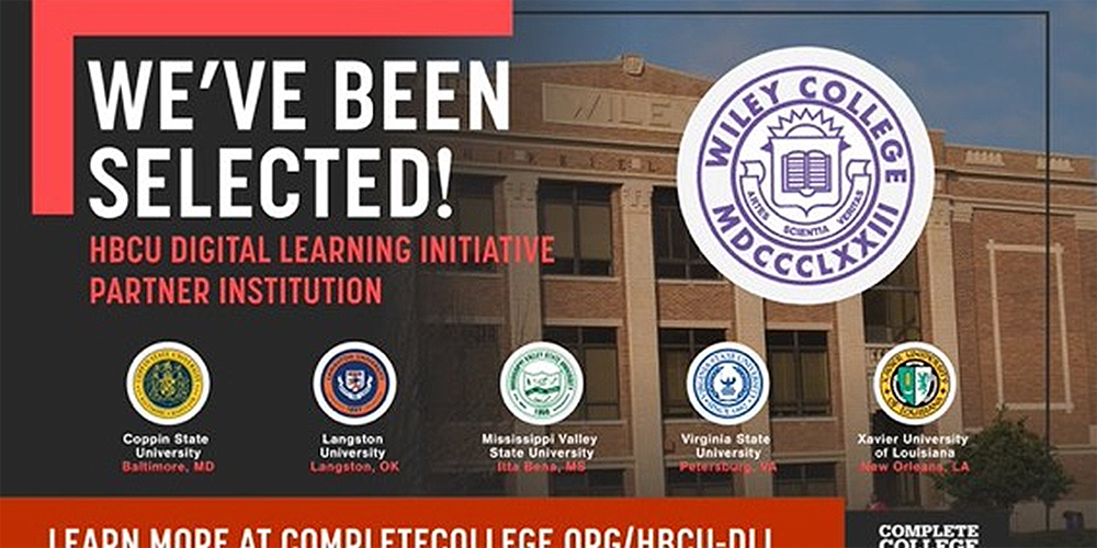 Wiley College Selected for HBCU Digital Learning Initiative