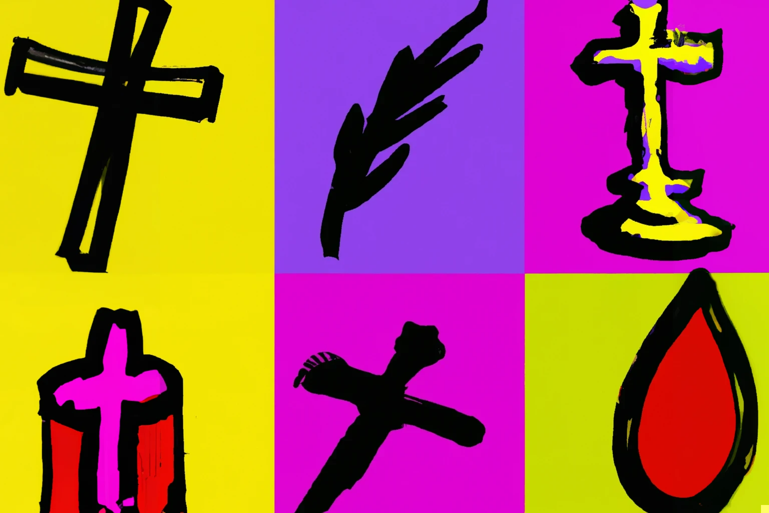 Catholic Lent Symbols