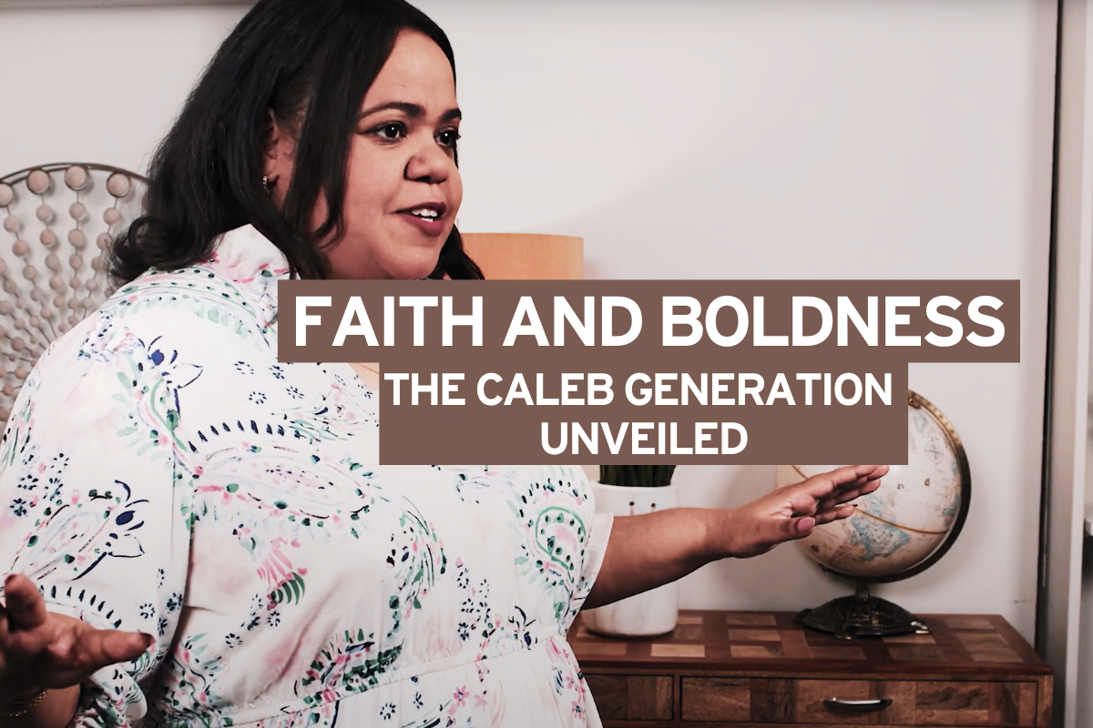 Faith and boldness: The Caleb Generation unveiled