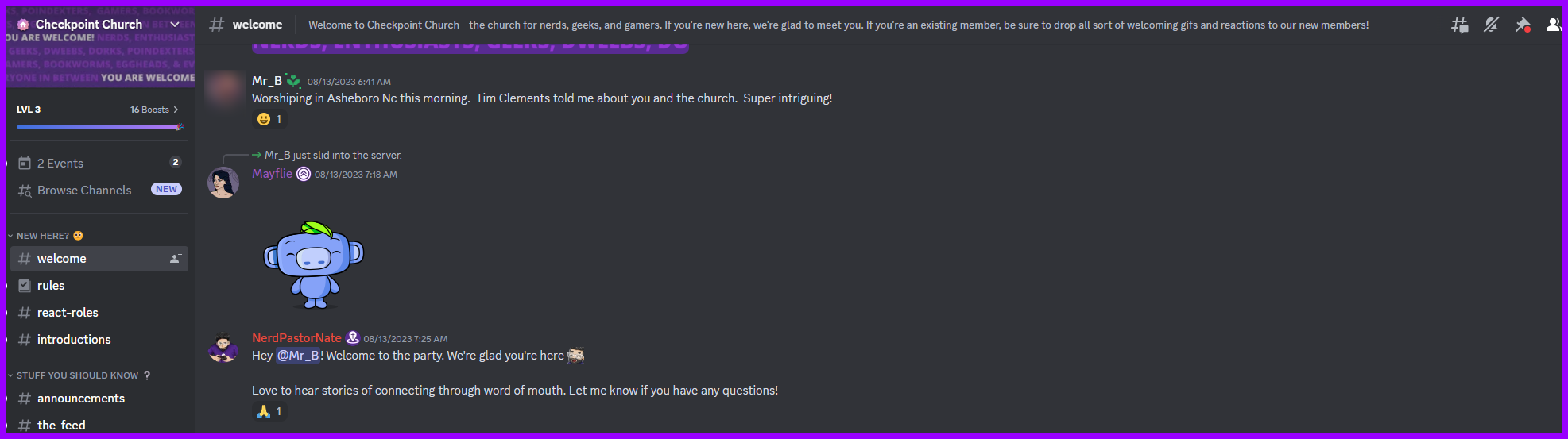 The Power of "Welcome" Online
